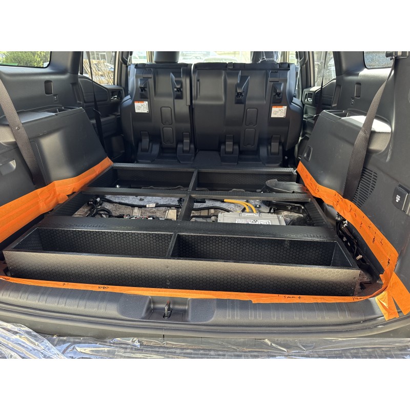Toyota Prado 250 Series 5 & 7 Seat Model False Floor Kit (2 standard ...