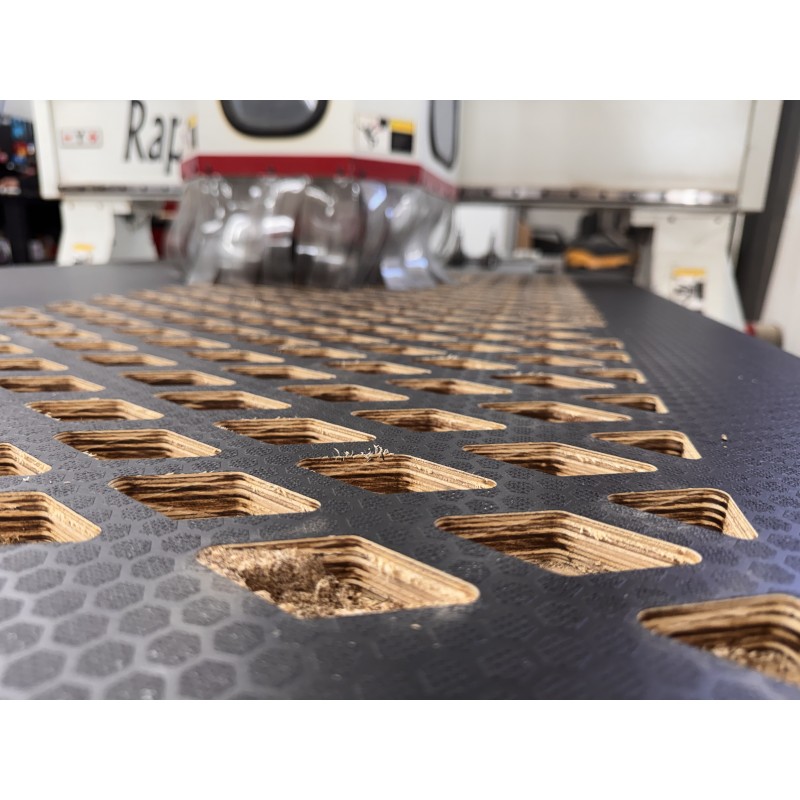 False Floors Canopy Molle Panel Wall - SANDED AND WAXED