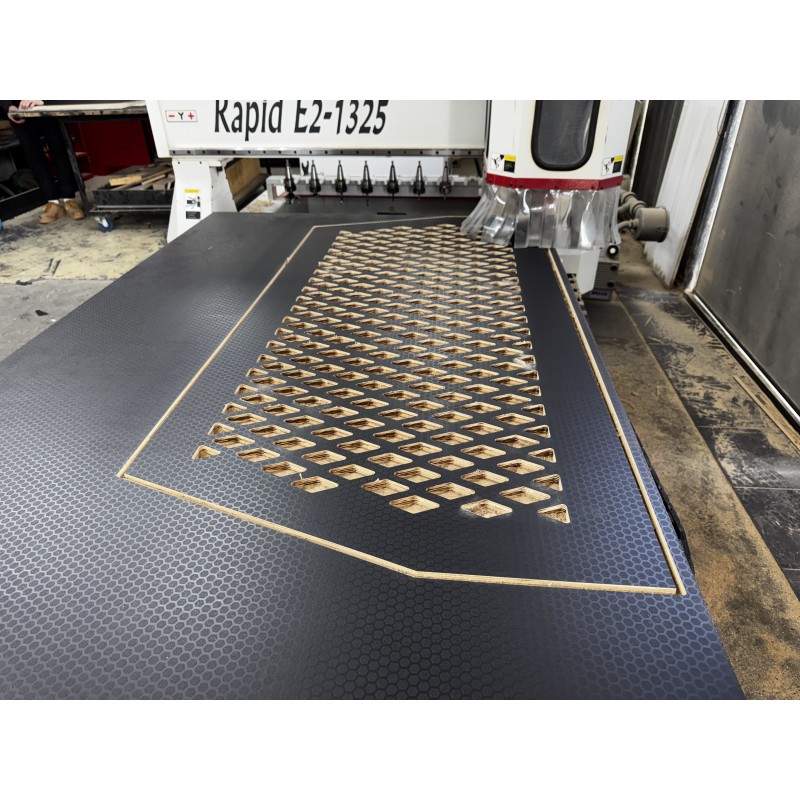 False Floors Canopy Molle Panel Wall - SANDED AND WAXED