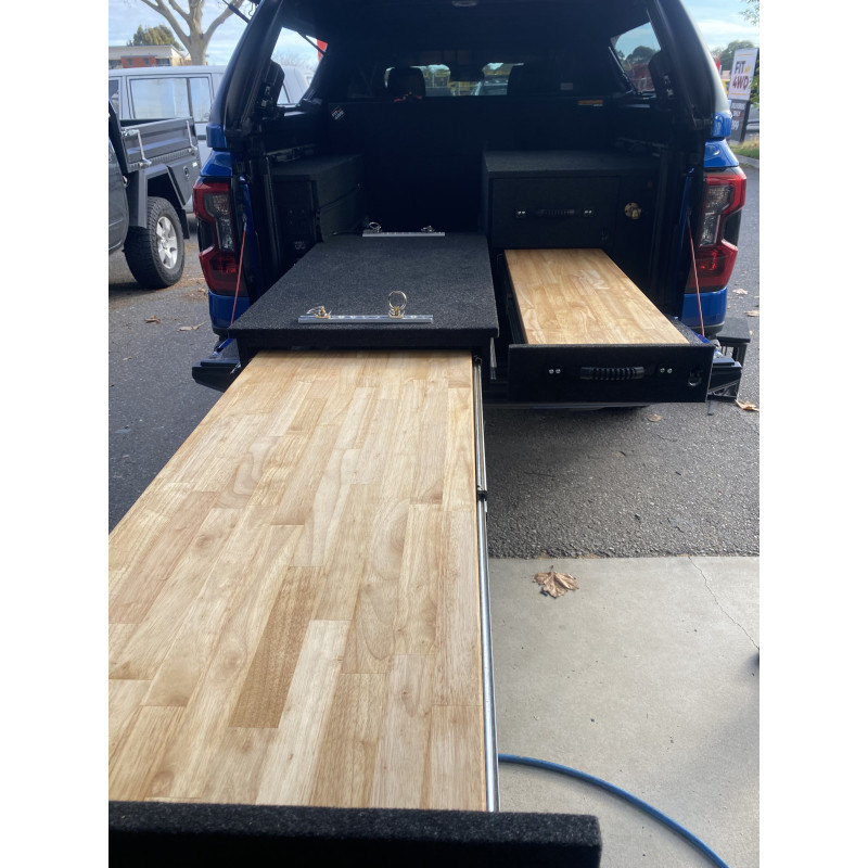Fridge Slide With Double Extension Table (Built to Order)