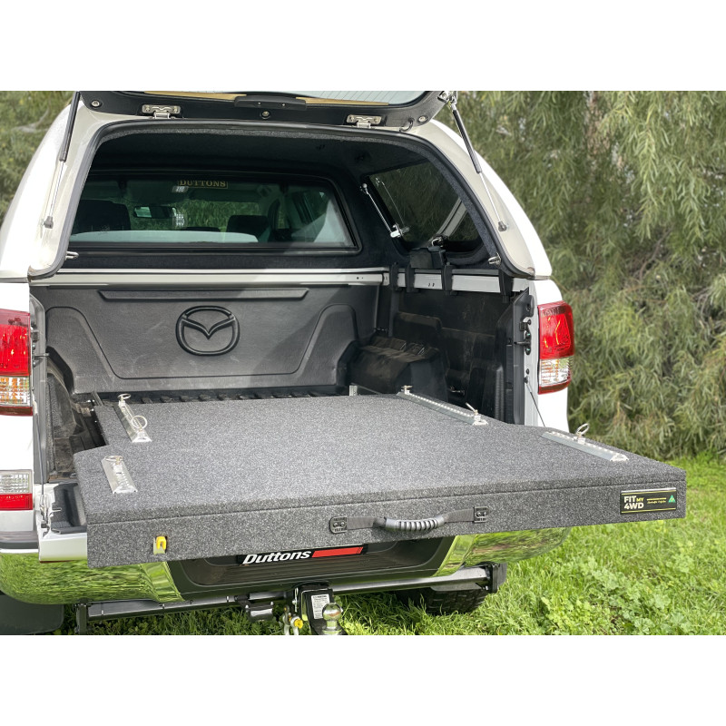 Ute Tub Full Deck Slide (Ford Ranger Next Gen OE & Maxliner KD Tub Liner)